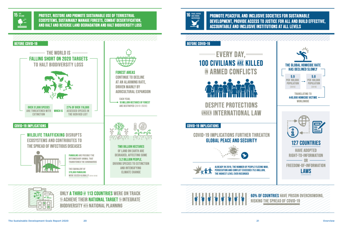 THE SUSTAINABLE DEVELOPMENT GOALS REPORT 2020 - The Sustainable ...
